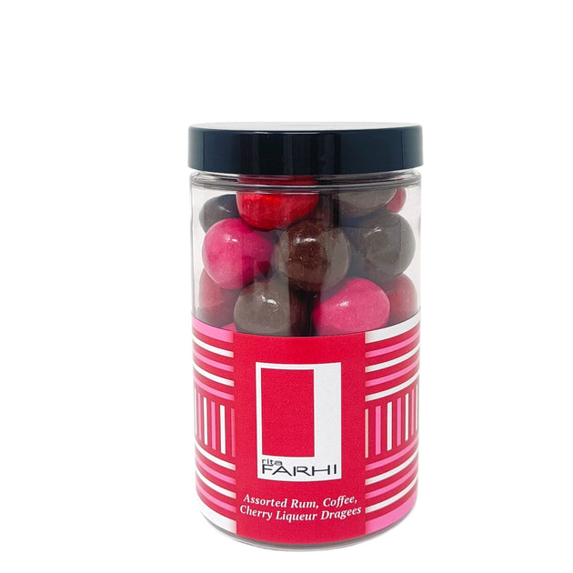 Assorted Rum, Coffee and Cherry Liqueur Dragees, Palm Oil Free, 300g | Rita Farhi